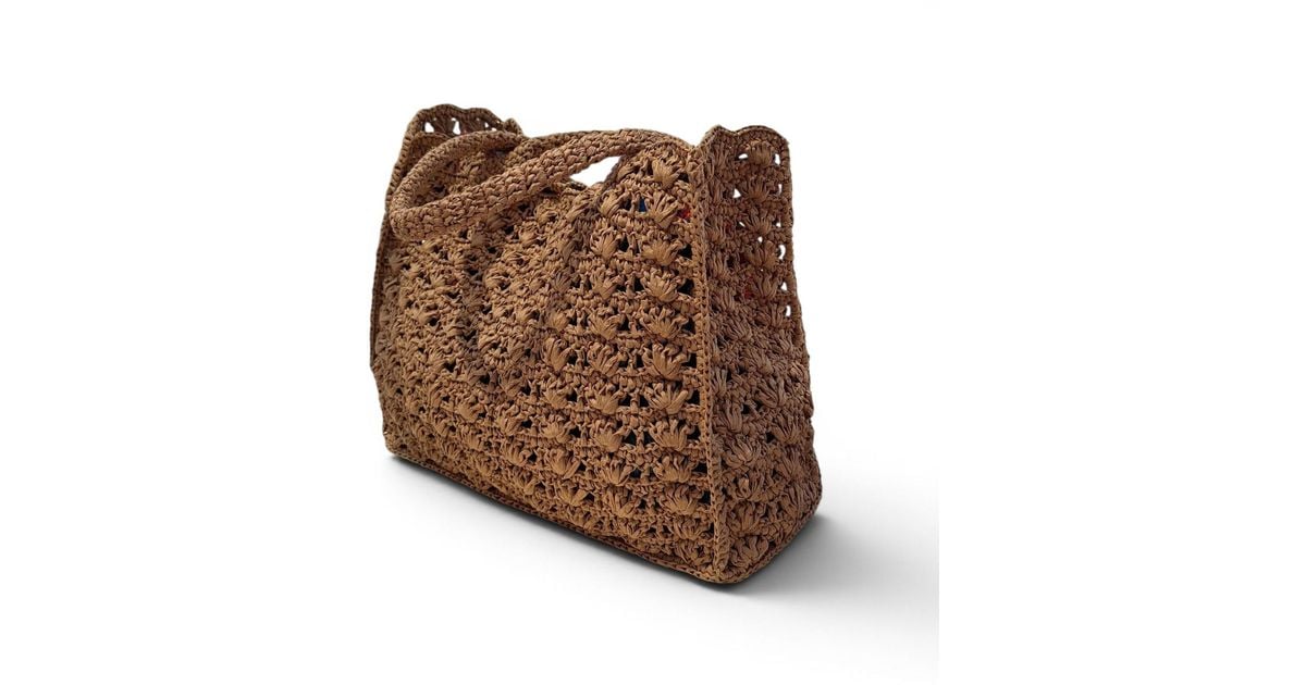 Springmoonatelier Neutrals Luxury Handmade Raffia Beach Tote Bag ...