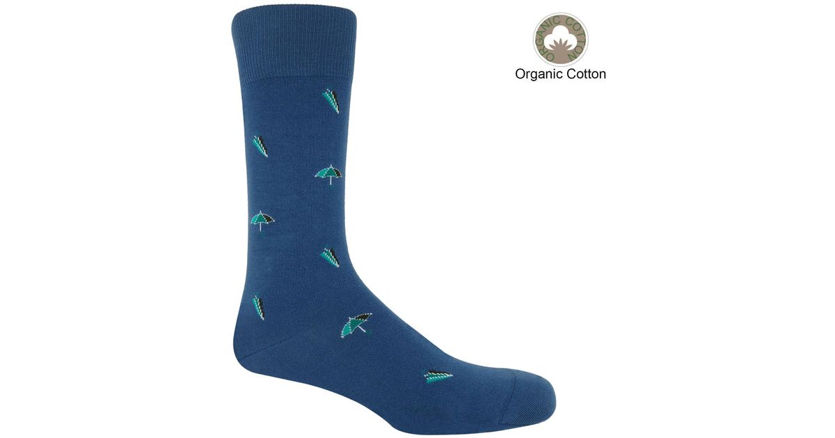 Peper Harow - Made in England Umbrella Socks – in Blue for Men | Lyst UK