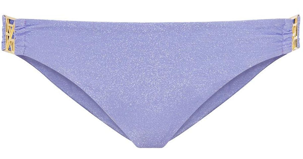 Leyla Maya Ltd Kate Bikini Bottoms in Purple | Lyst UK
