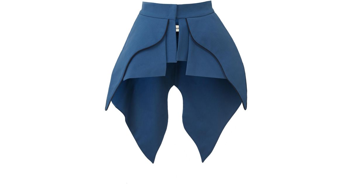 Julia Allert Sculpted Peplum Belt in Blue | Lyst UK