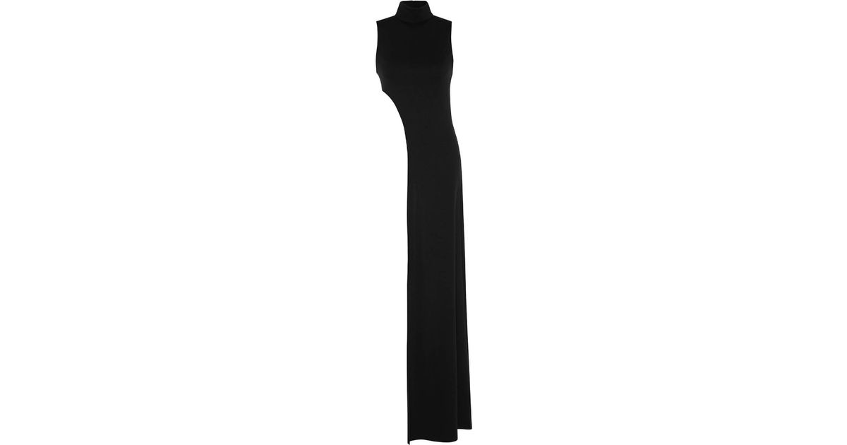 Khéla the Label Stay Mad Asymmetric Top in Black | Lyst UK