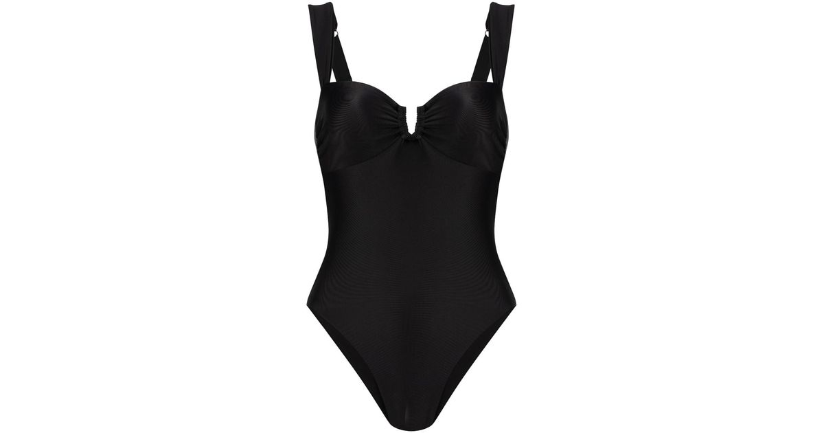 Always On Holiday Positano One Piece in Black | Lyst