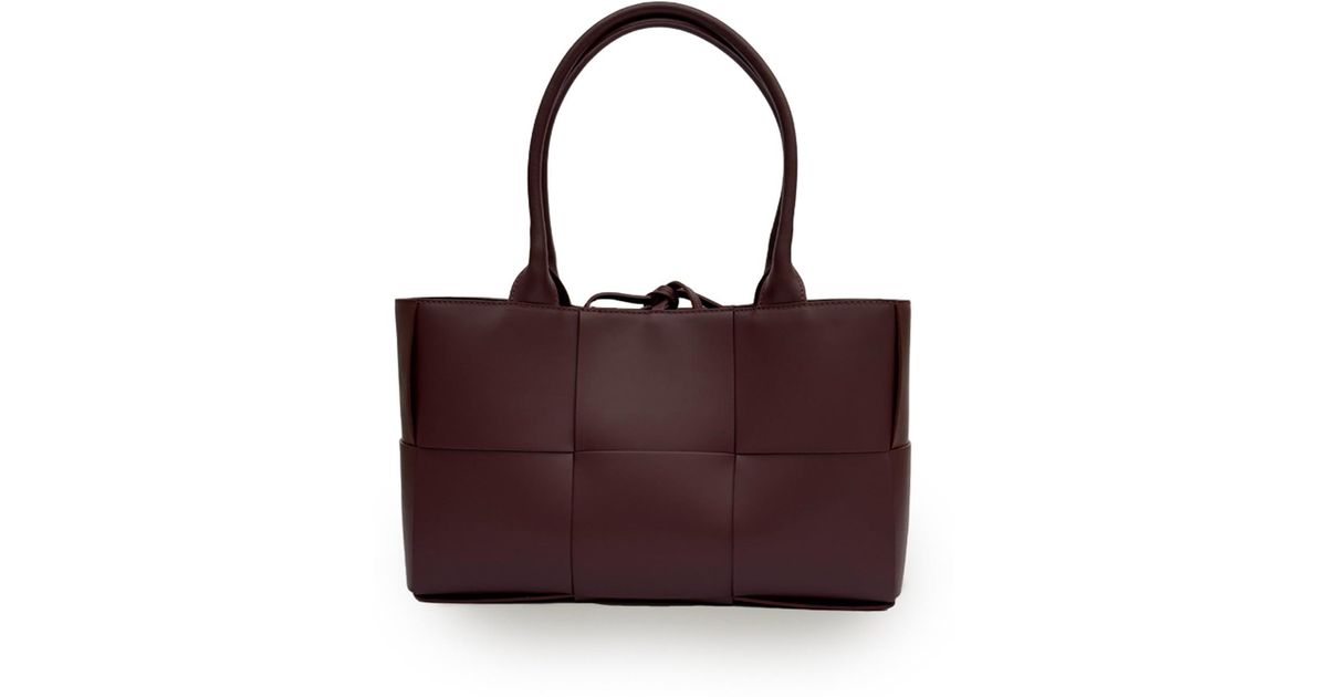 Apatchy London The Tori Port Leather Tote in Red | Lyst