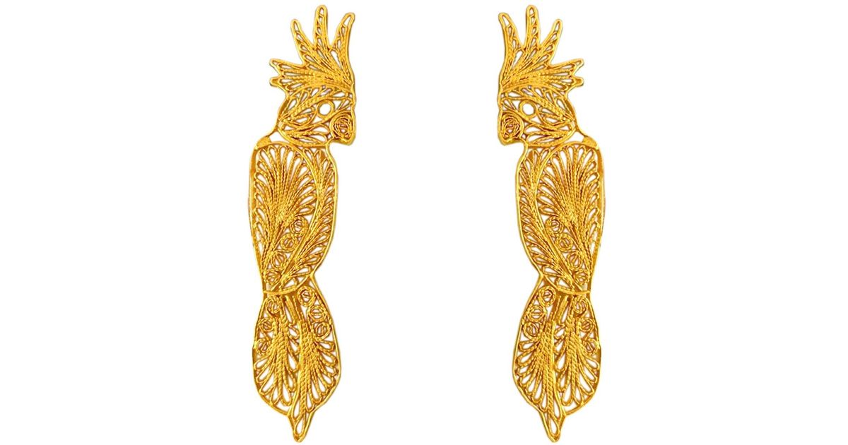 Mamba Tropicalia Golden Cockatoo in Metallic | Lyst