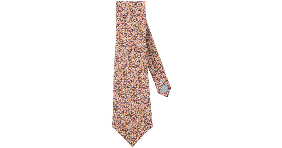 LE COLONEL Pepper Liberty Tie in Gray for Men | Lyst