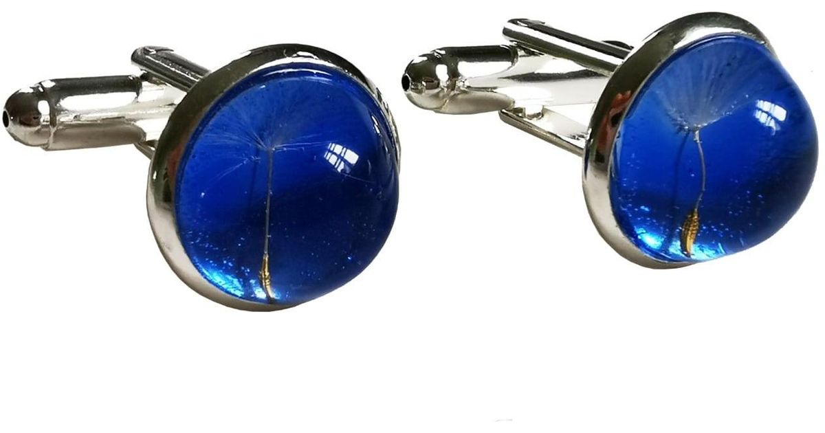 Laura Daili Midnight Wish Cufflinks in Blue for Men | Lyst UK