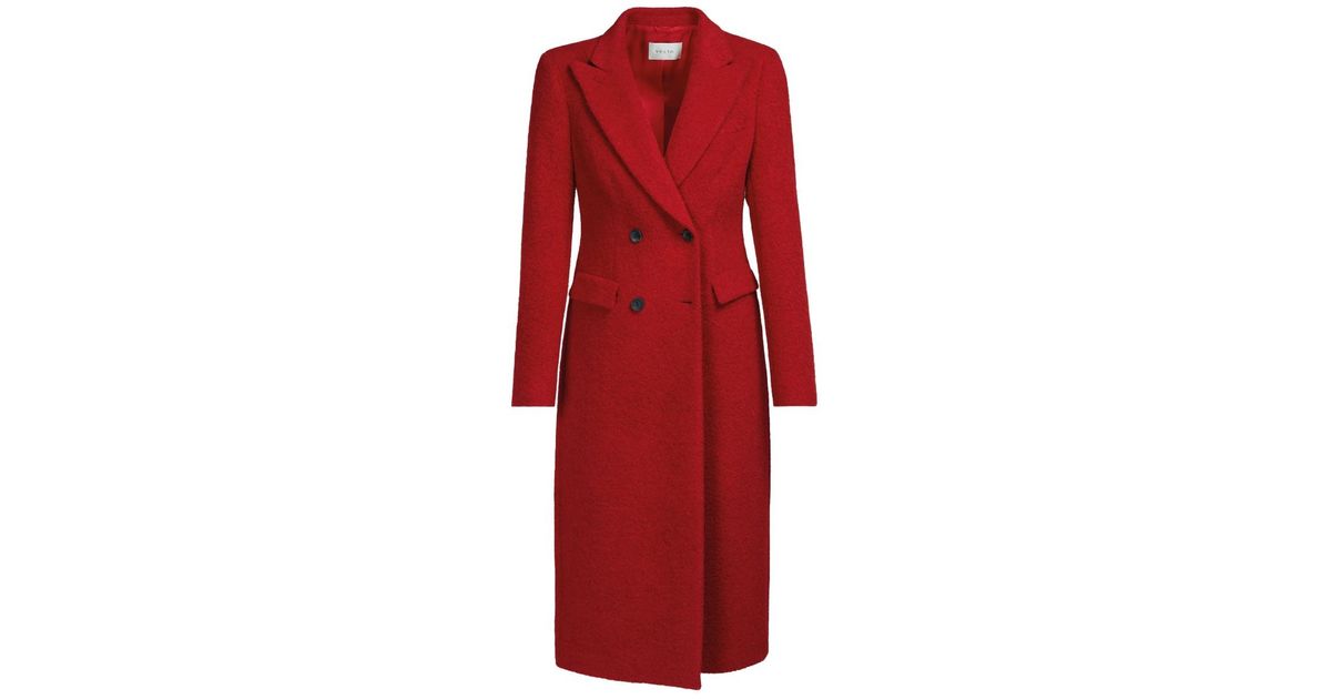 Vulto Bellucci Coat in Red | Lyst
