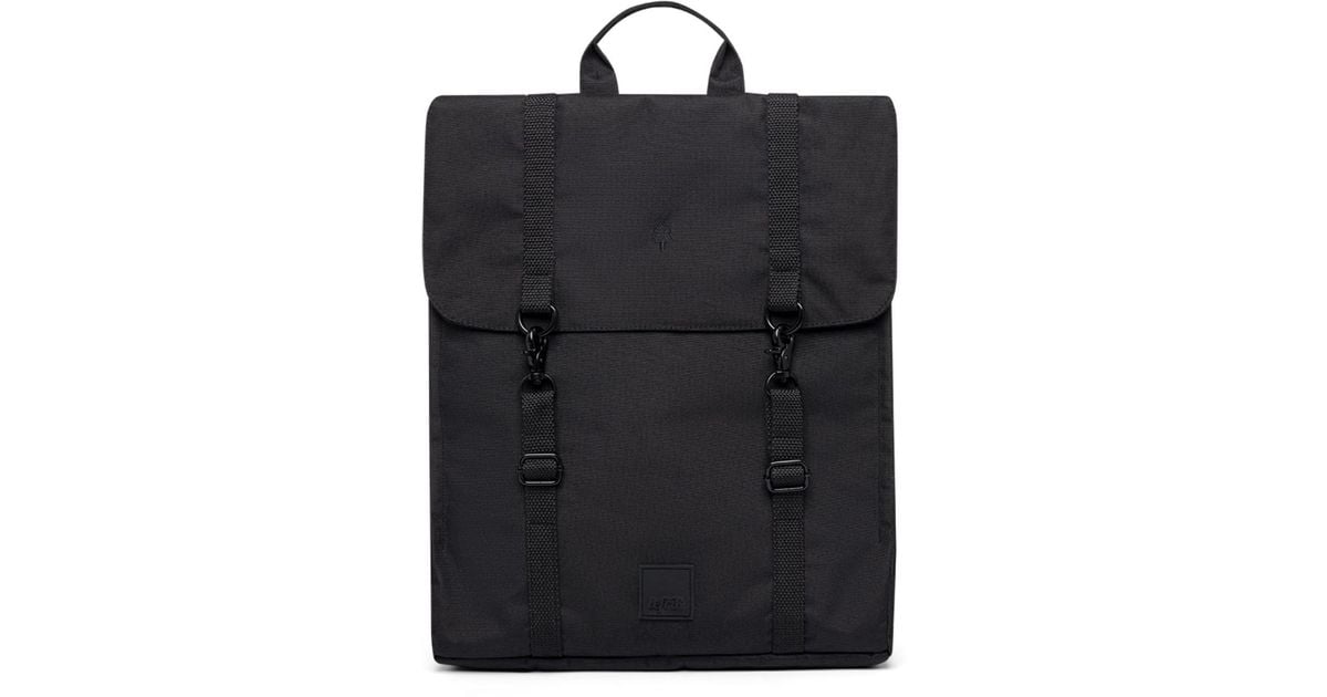 Lefrik Handy Backpack Stripes in Black | Lyst UK
