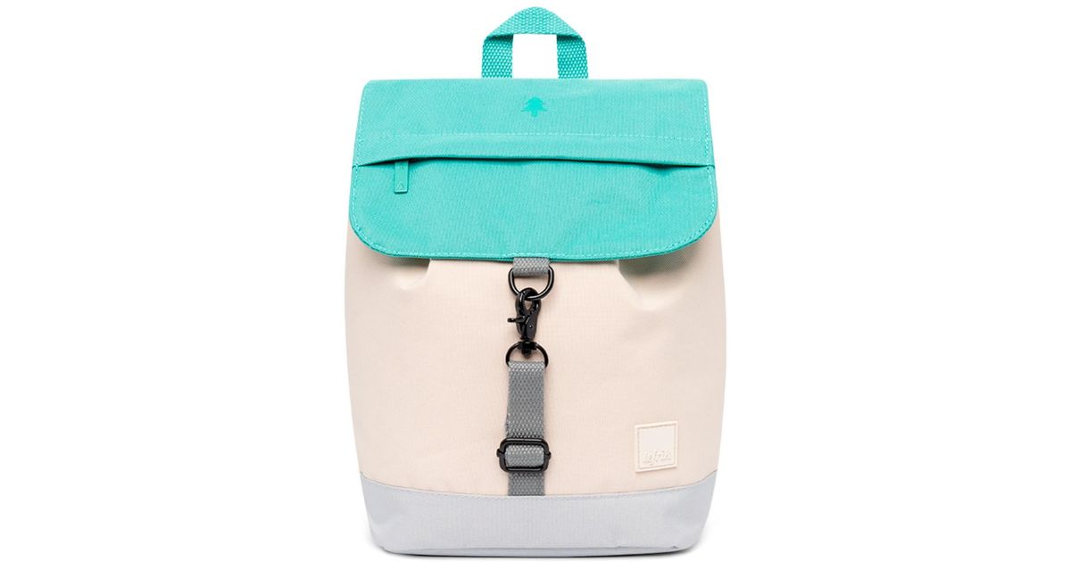 Lefrik Scout Mini Backpack Cala Block in Green | Lyst