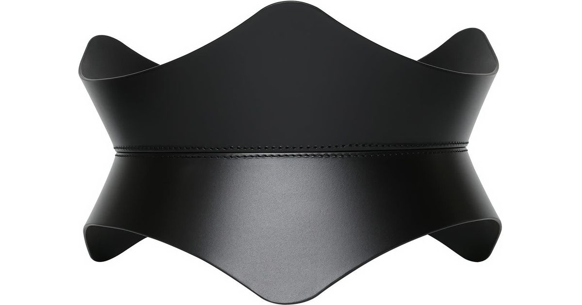 Haute Cuir Soreen Hourglass Corset Belt in Black | Lyst