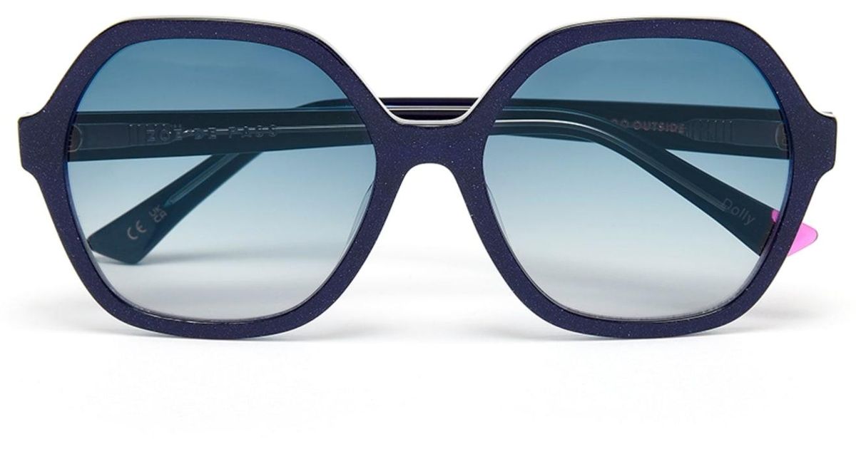 ZOË DE PASS EYEWEAR Dolly Shimmer in Blue | Lyst UK