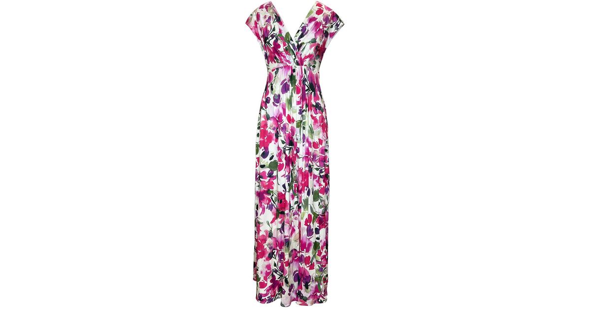 Alie Street London Sophia Maxi Dress in Purple | Lyst UK