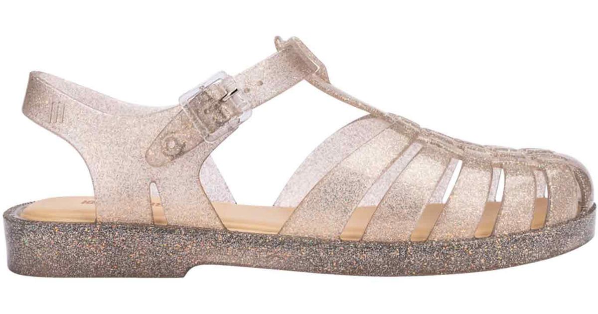 Melissa Neutrals Possession Shiny Jelly Shoe in Pink | Lyst