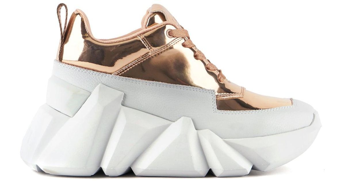 United Nude Rose Space Kick Max in White | Lyst