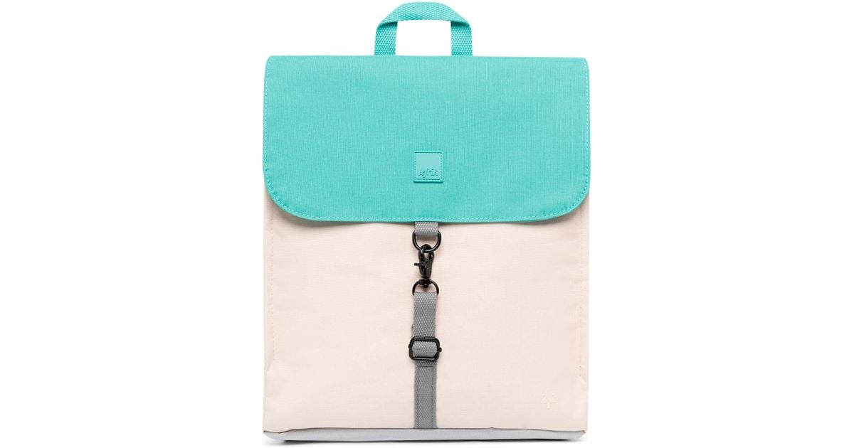 Lefrik Handy Mini Backpack Cala Block in Blue | Lyst