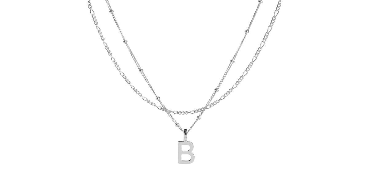 Muru Letter Layering Set in Metallic | Lyst