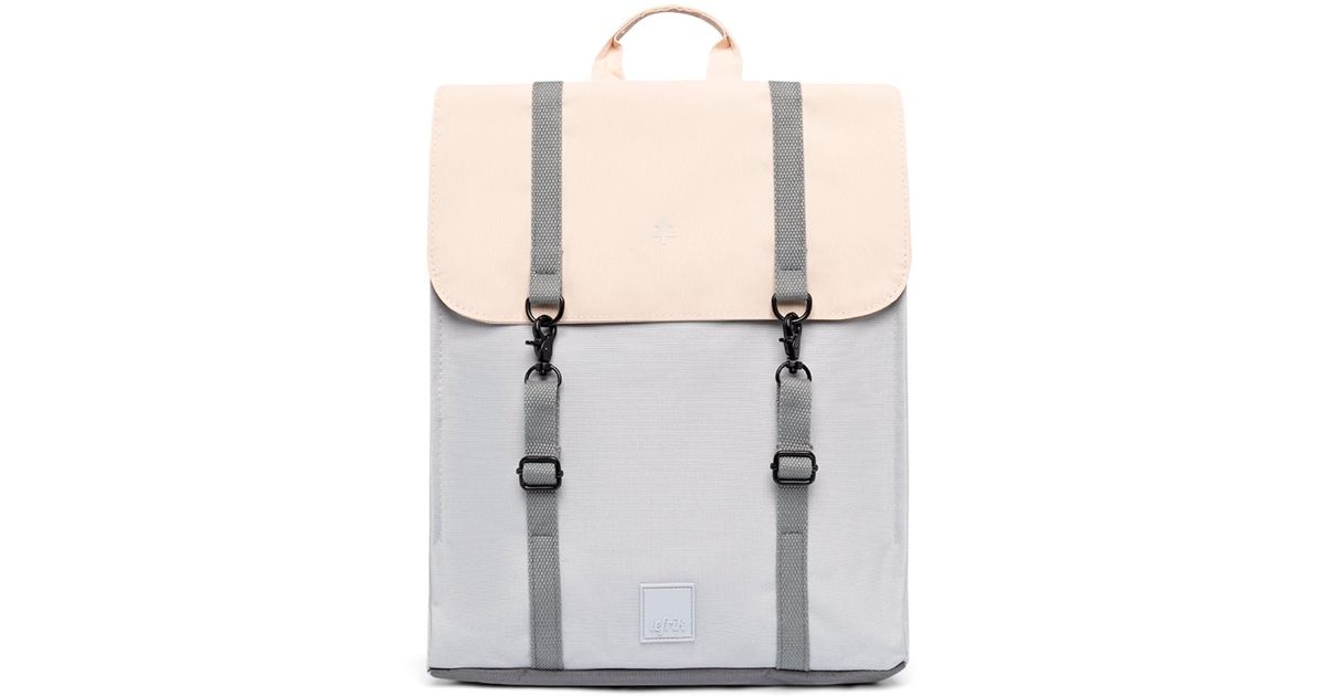 Lefrik Handy Backpack Concrete Block in Grey | Lyst UK