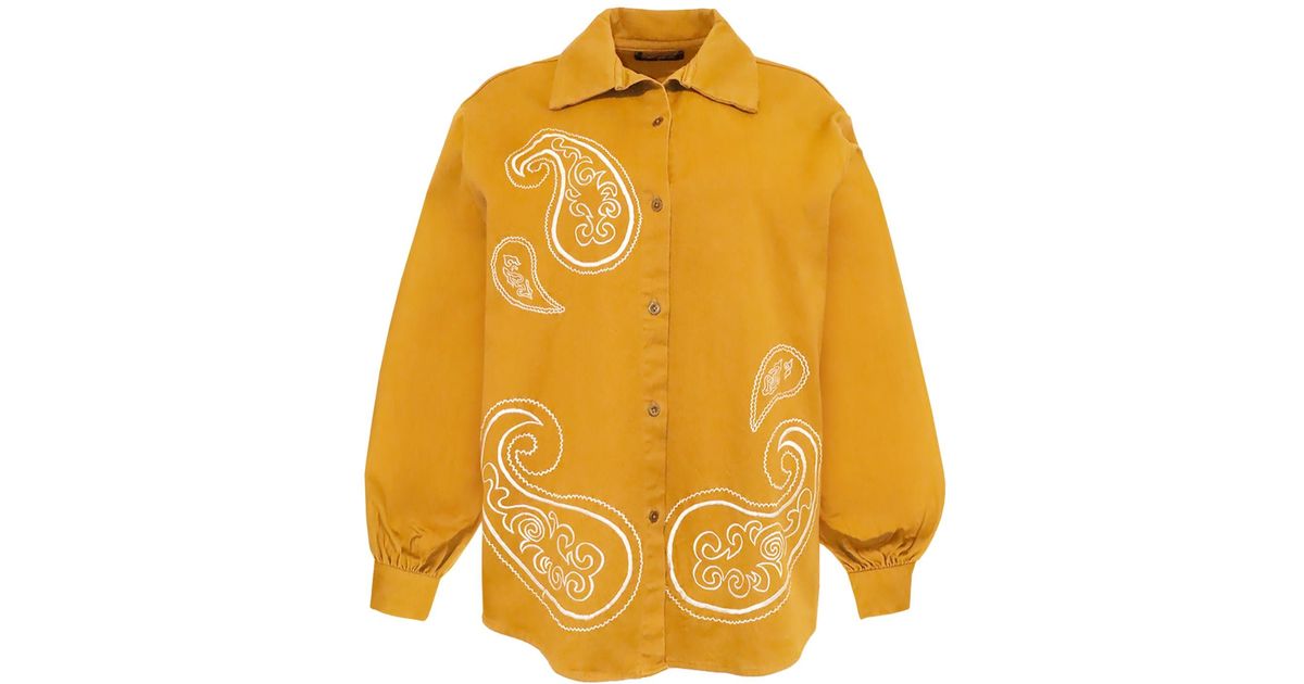 Morrato Bali Bailey Jacket Ginger in Yellow | Lyst