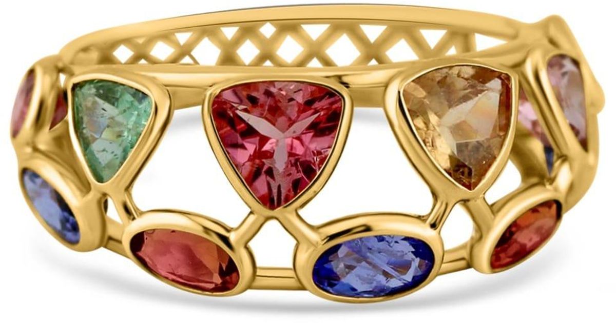 Trésor Stone Mixshape Ring in Metallic | Lyst UK