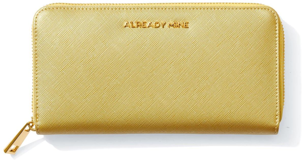 Already Mine Ny Manifestation Wallet – Wealth & Prosperity in Yellow ...
