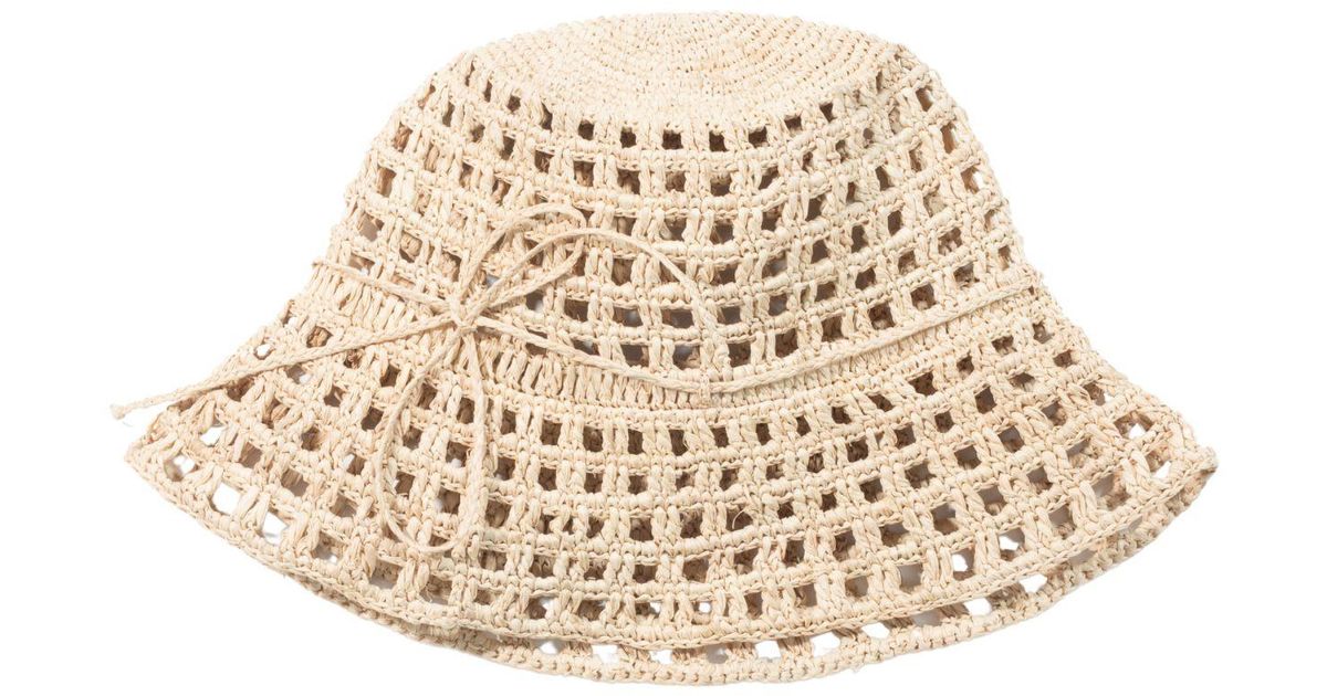 Zanatany Concepts Kit Kat Hat in Natural | Lyst UK