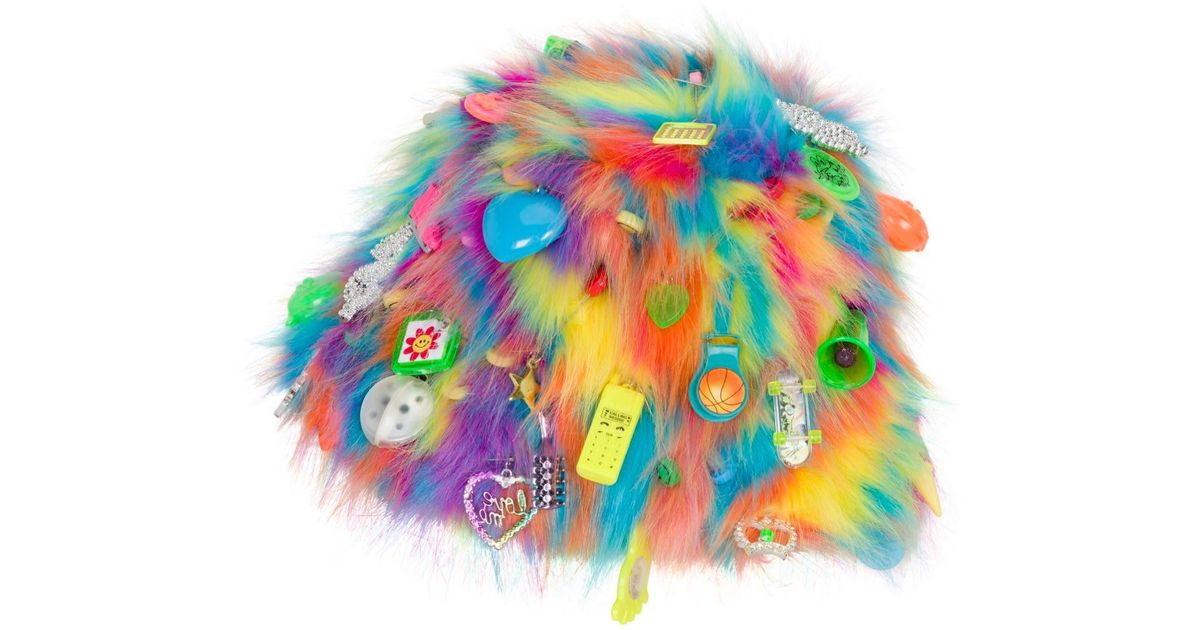 Meghan Fabulous Magic Fluff Puff Hat in Green | Lyst UK