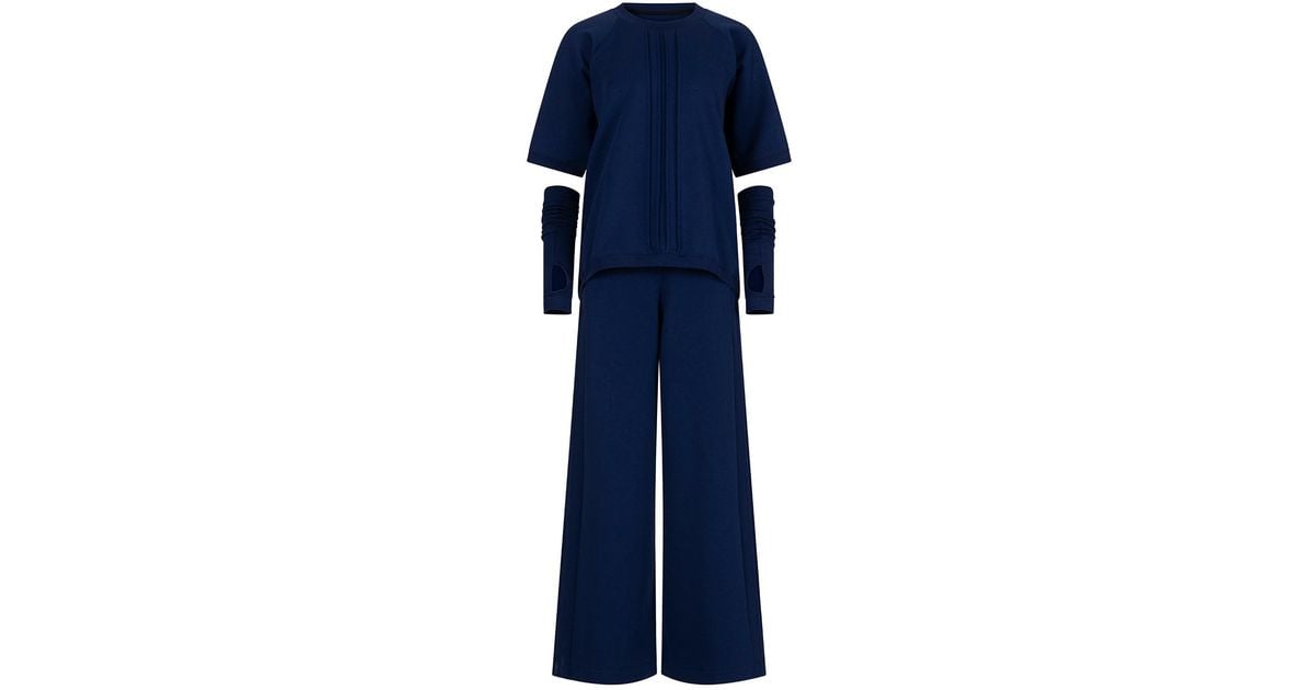 Clothes by Locker Room Three-Piece Set in Blue | Lyst UK