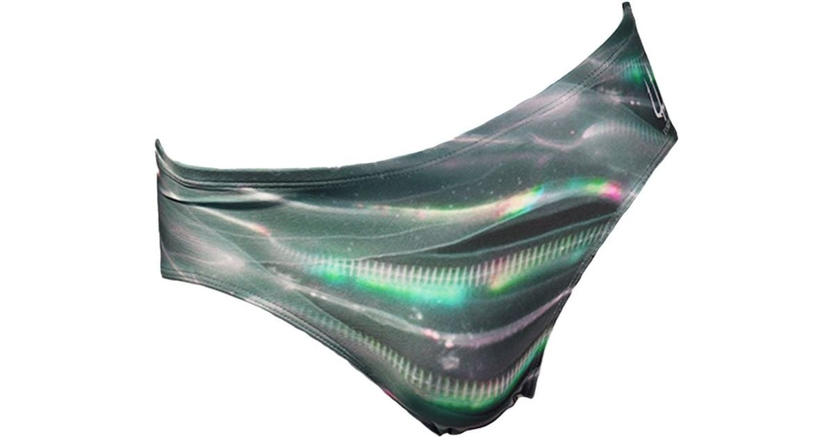 Us Merman Super Jon Racing Brief in Green for Men | Lyst UK