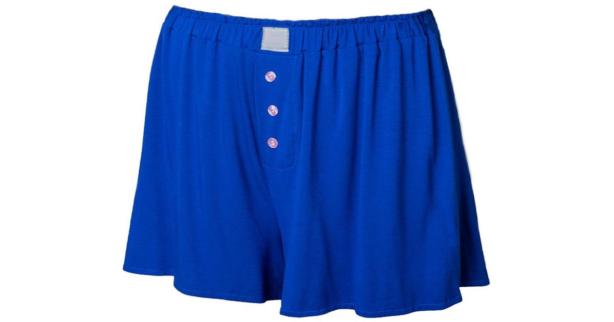 Loreen Label Boxer Shorts in Blue | Lyst