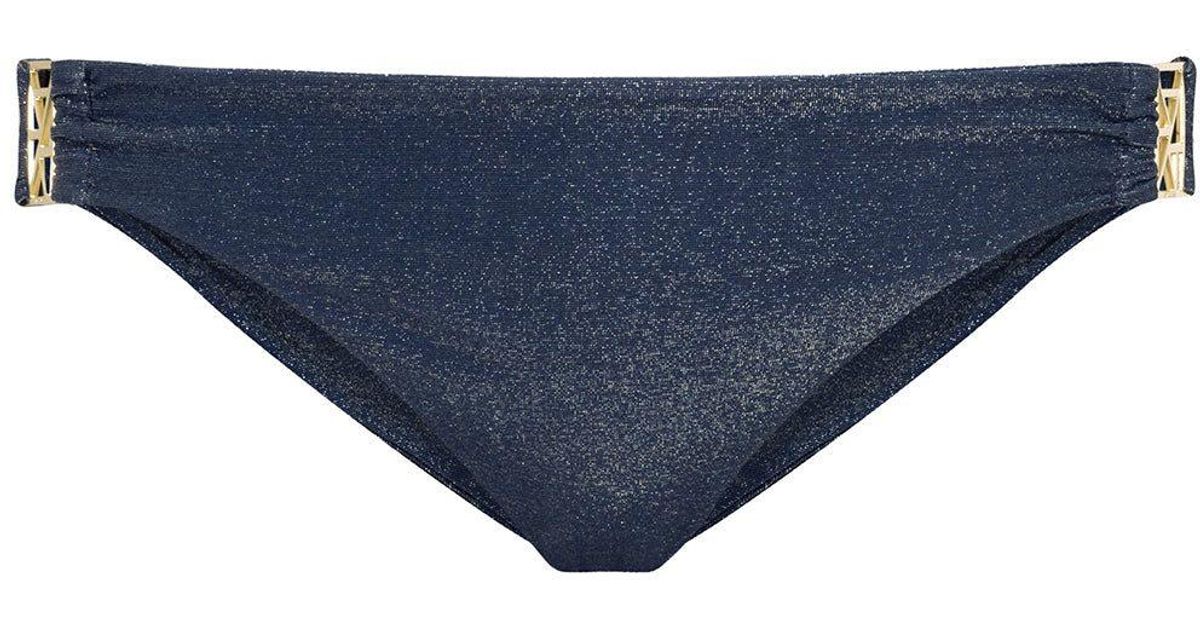 Leyla Maya Ltd Kate Bikini Bottoms in Blue | Lyst UK