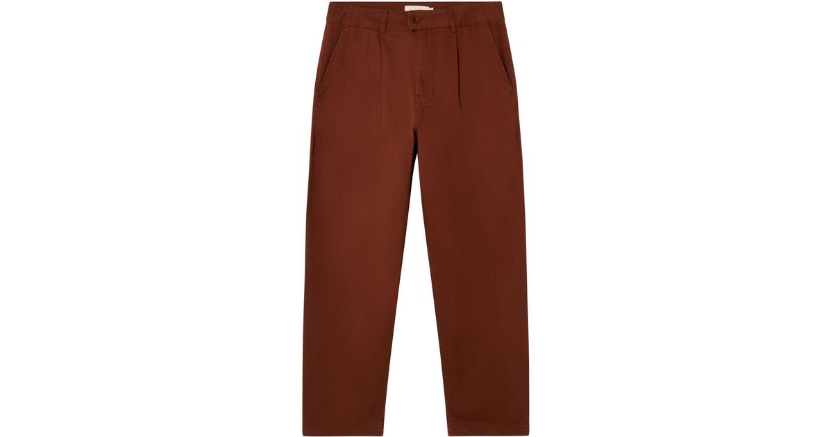 Thinking Mu Wotan Pants in Brown for Men | Lyst UK