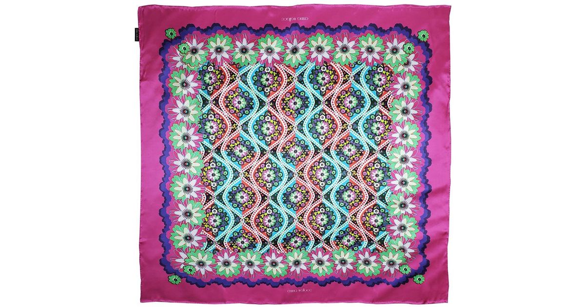 Emma Wallace Talitha Scarf in Purple | Lyst UK