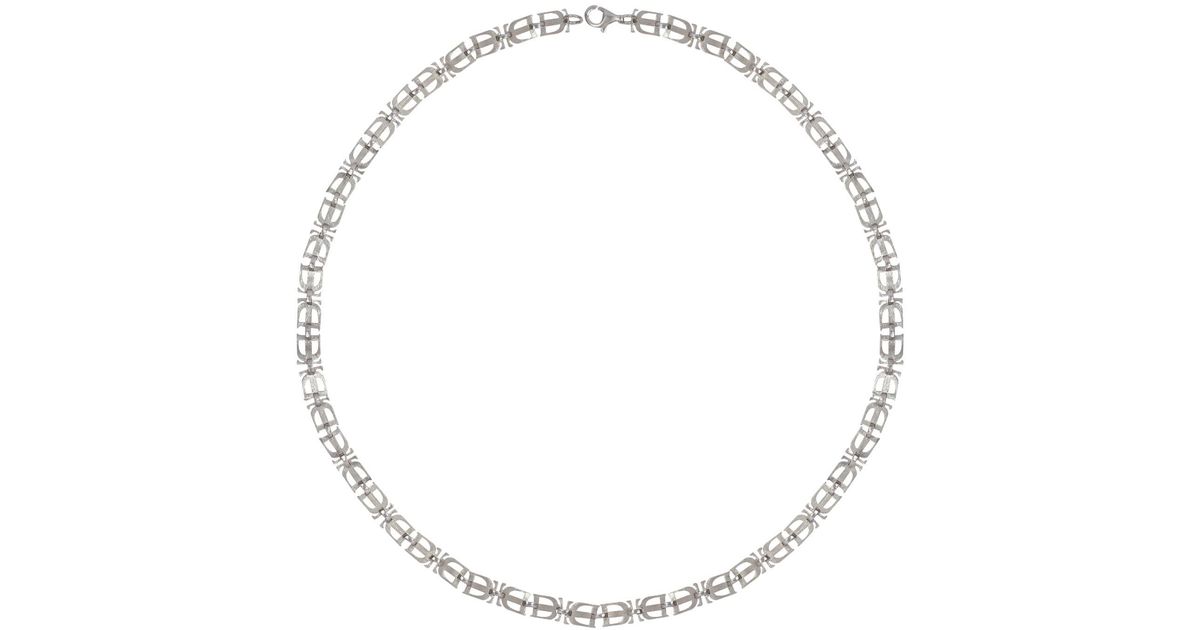 Dime Tribe Signature Necklace in Metallic for Men | Lyst UK