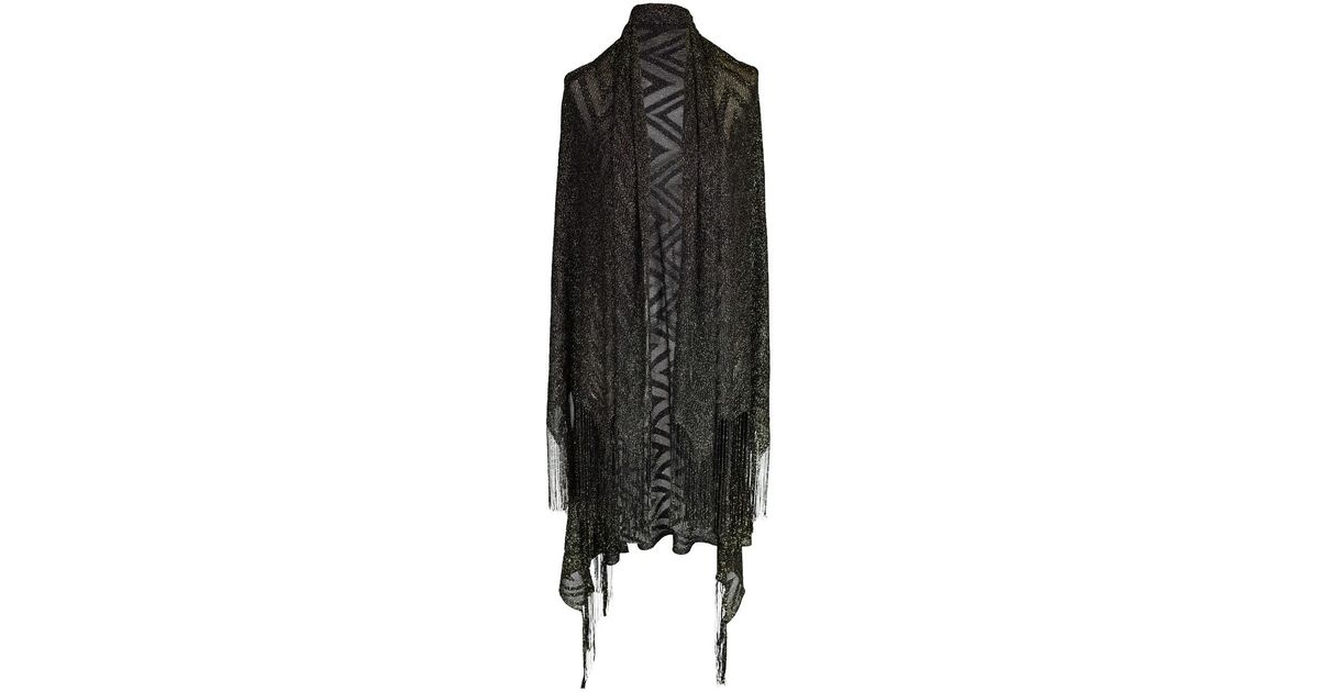 Jennafer Grace Stevie Shawl in Black | Lyst