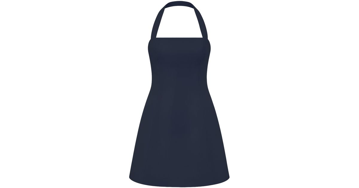 NAZLI CEREN Hadley Mini Dress in Blue | Lyst UK