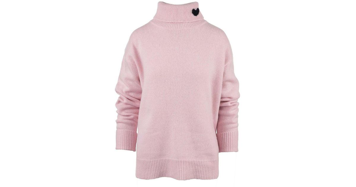 Mammu Couture Cashmere Sweater in Pink | Lyst UK