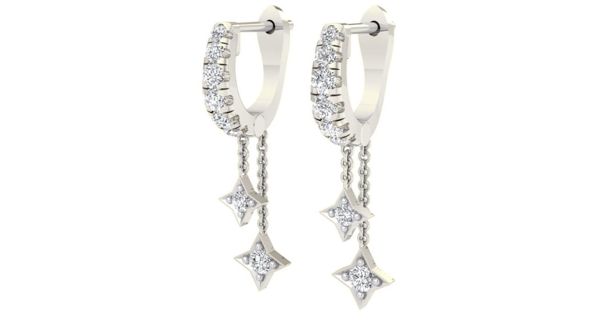 BLOOMTINE | Earth Angel HQ Illuminess Sterling Shooting Star Moissanite ...