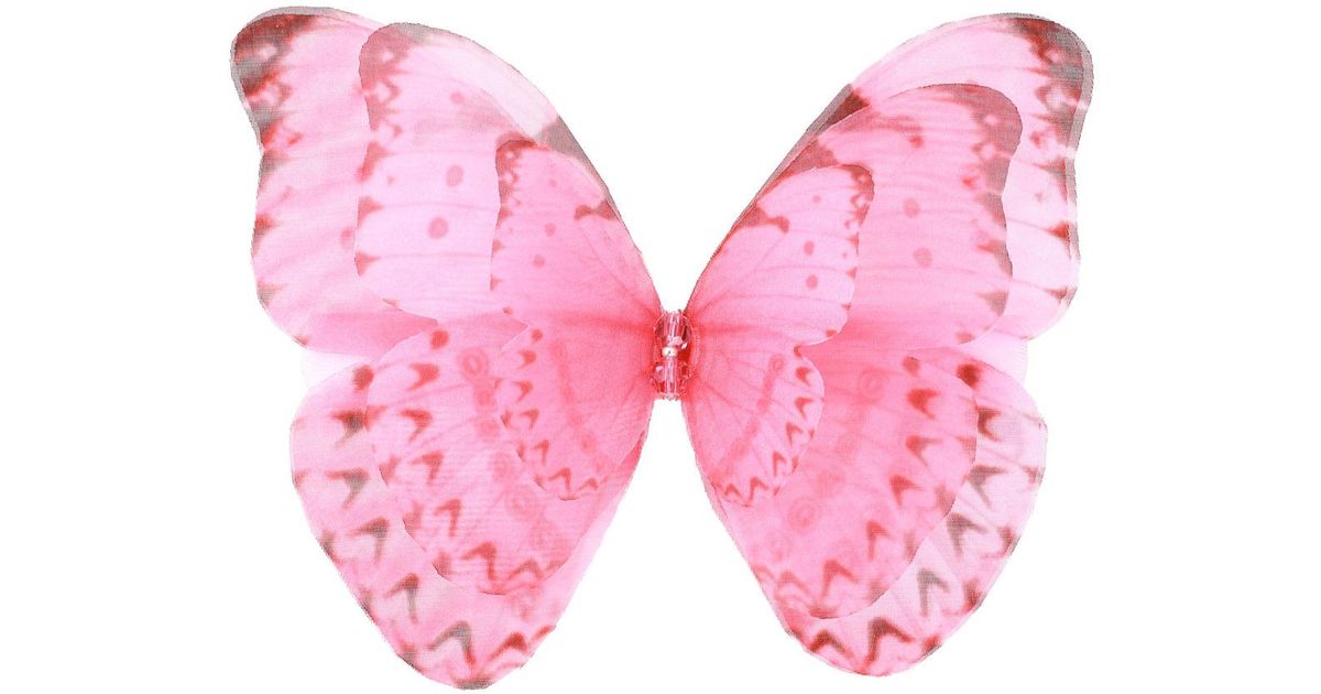 Oanasavu.creations Hair Clip Accessory Silk Butterfly Hair Wear in Pink ...