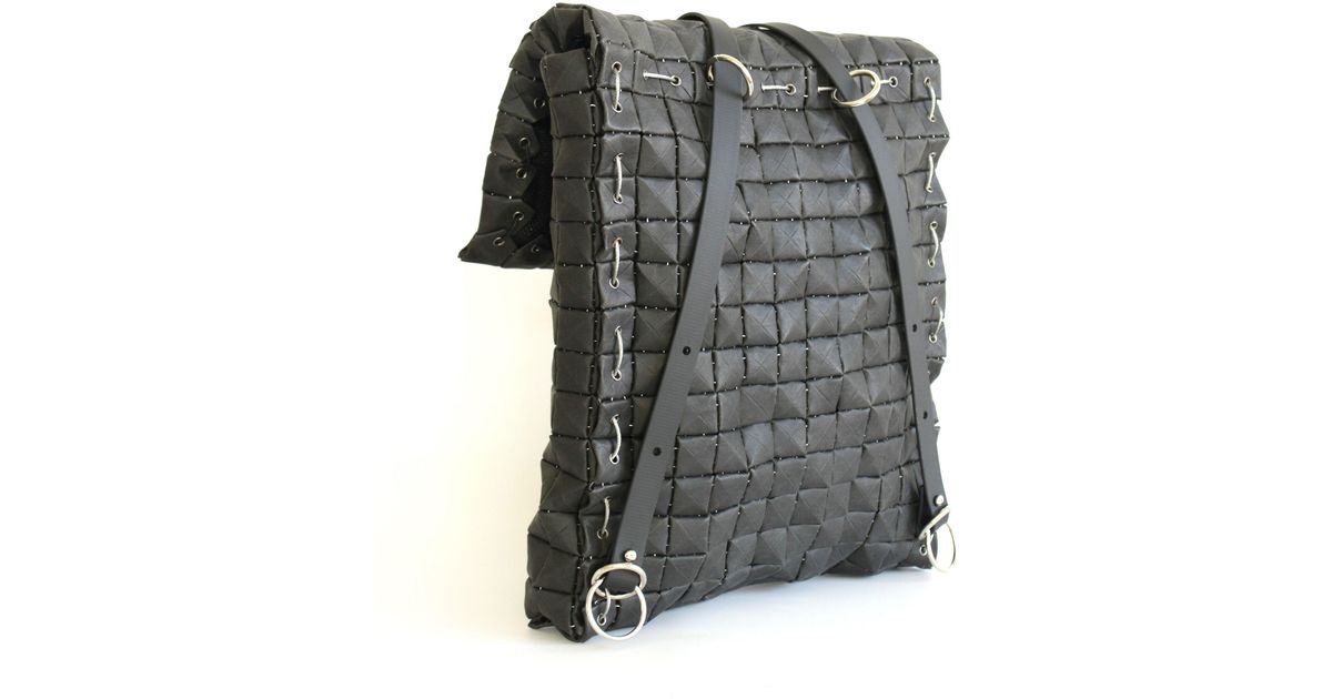 Monade Backpack Regular Mate in Grey | Lyst UK