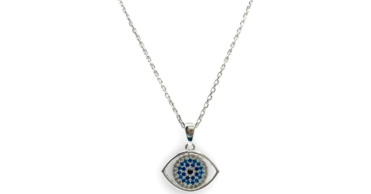 Quartz & Canary Spartan Evil Eye in Metallic | Lyst UK