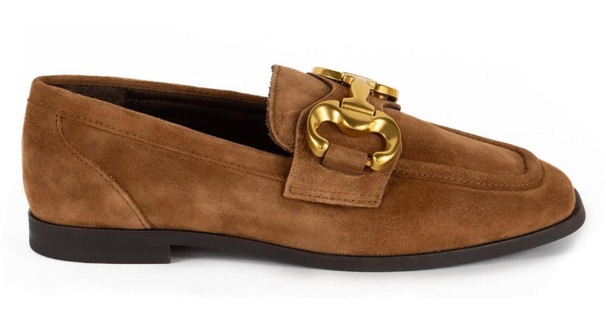 Keith Scarrott Shoes Idillio Tan Snaffle Loafer in Brown | Lyst