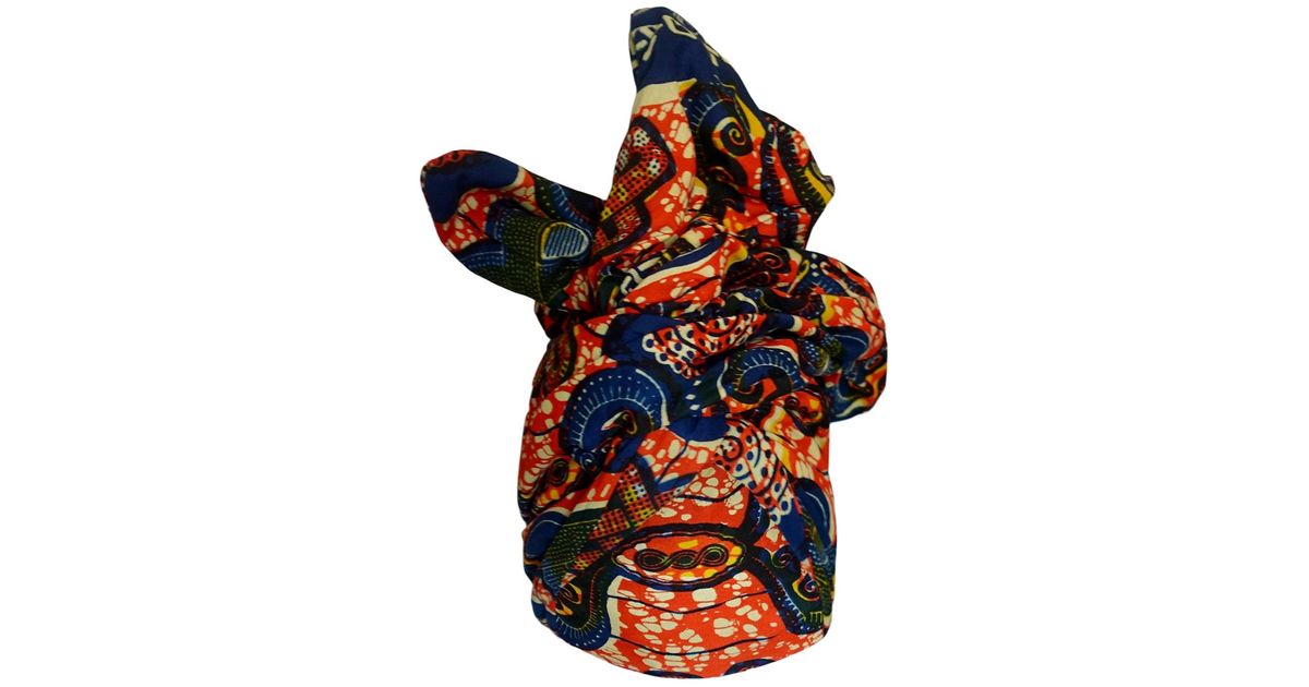 Romer Millinery Twisturban Turban in Red | Lyst UK