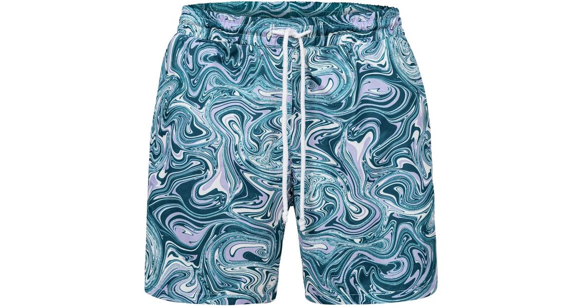 Ekcentrik Haze Swim Shorts in Blue for Men | Lyst