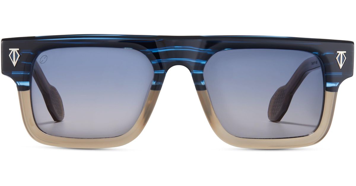 T Henri Men's Blue / Brown T Henri for Men | Lyst UK