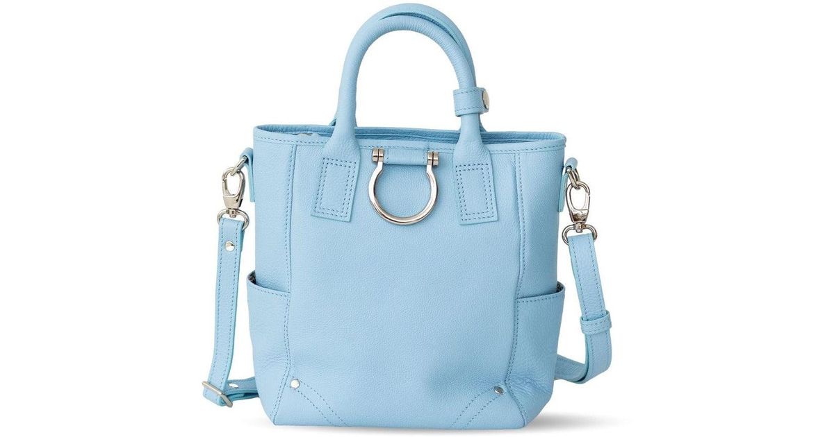 Sapahn Chloe Mini Convertible Backpack & Crossbody in Blue | Lyst