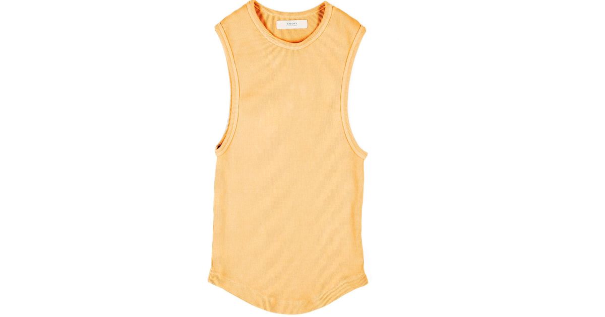 Ariko Sunrise Scallop Tank in Orange | Lyst