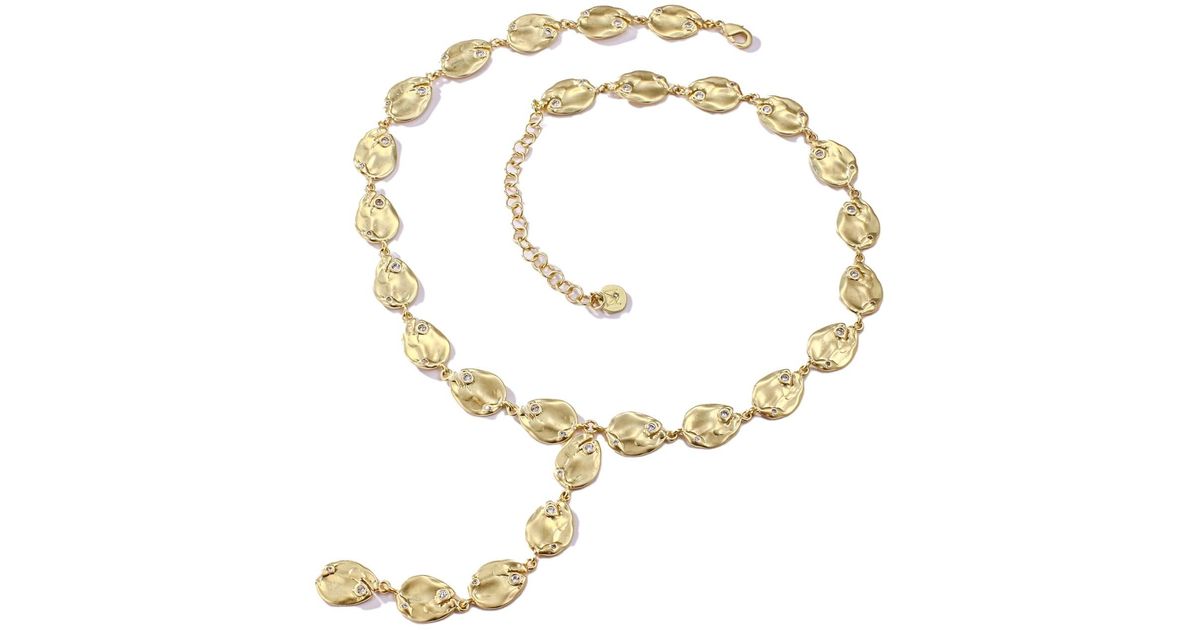 Rare Matters Jewelry Radiant Ripple Chain Necklace in Metallic | Lyst