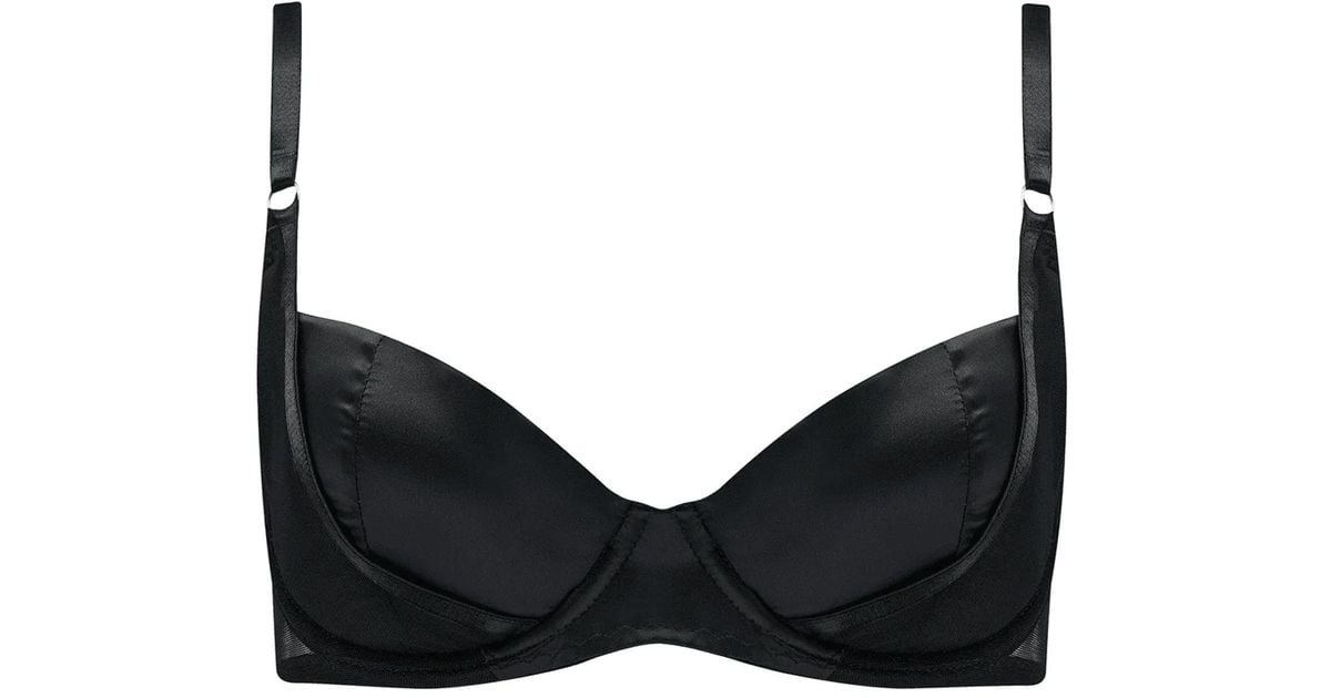 Voller the Corset Company Limited Vivienne Balcony Bra in Black | Lyst