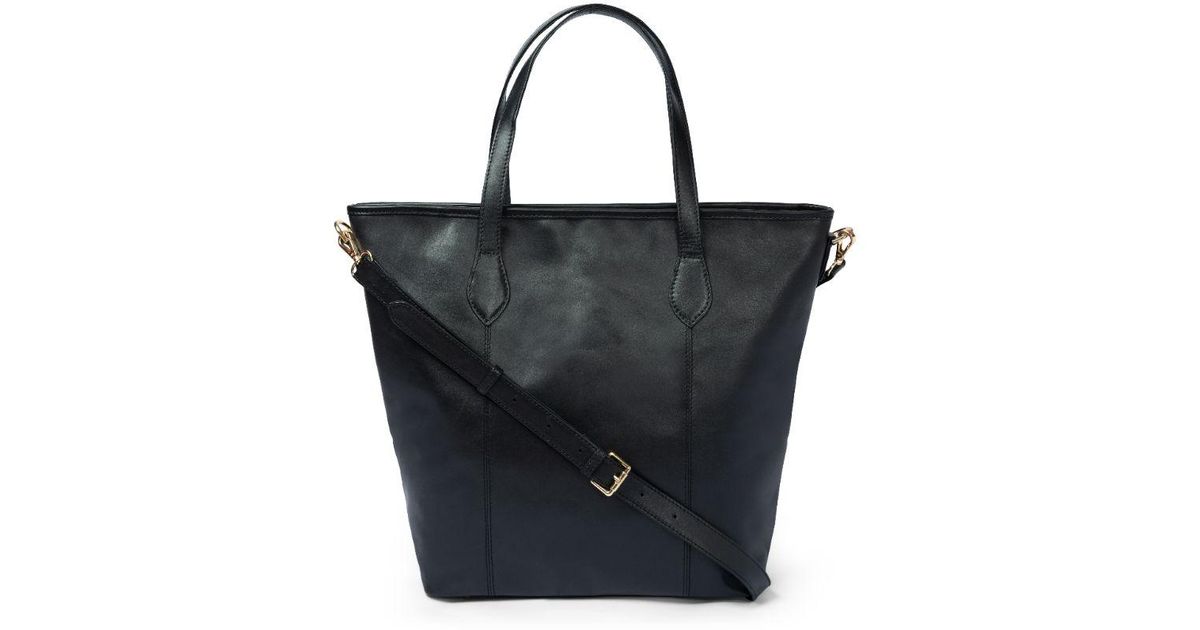 RISA VANCOUVER Marie Everyday Leather Tote in Black | Lyst