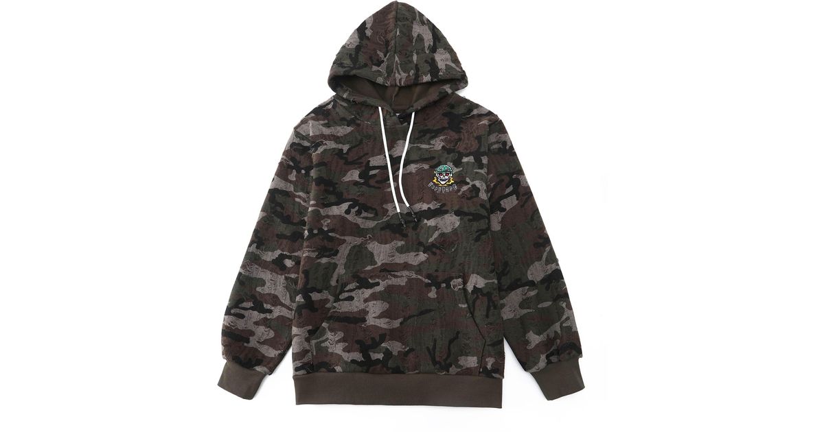 VERYRARE Skeleton Soldier Camo Hoodie in Black for Men | Lyst UK